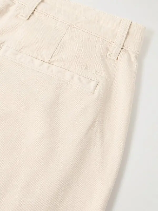 Nn07 Aden 1923 Straight-leg Organic Cotton-blend Twill Chinos - Neutrals