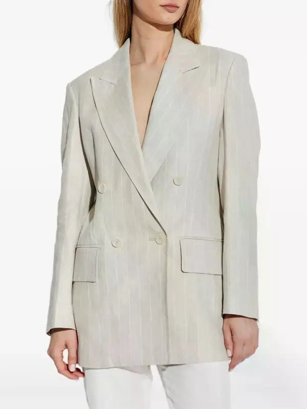 Max Mara Gerla Pinstripe Blazer