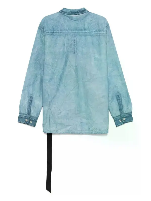 Rick Owens Jumbo Outershirt Shirt - Blue
