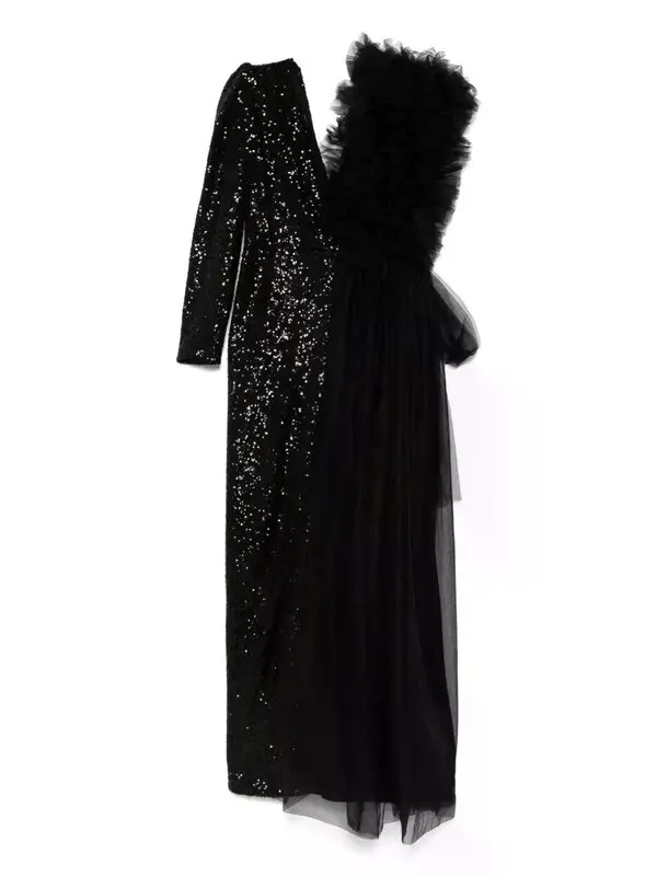 Alchemy Fashions X Lia Aram Ruffle-detail Gown