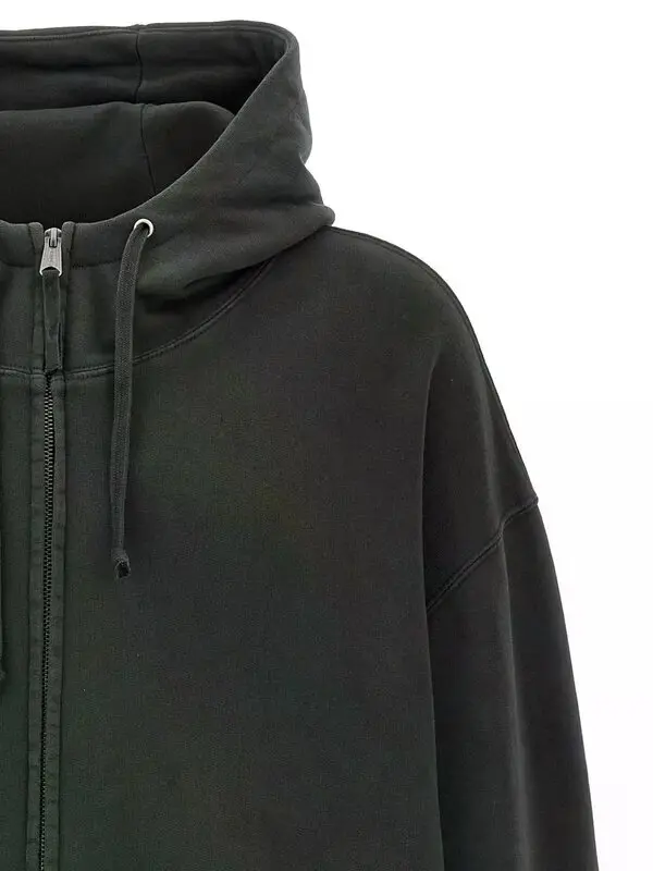 MAISON MARGIELA Numbers Print Hoodie - Grey