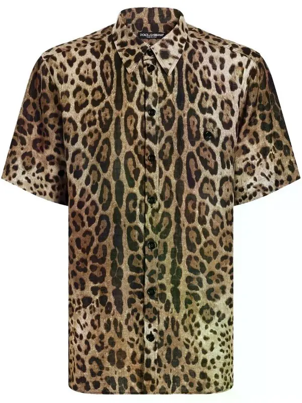 Dolce & Gabbana Leopard-print Shirt