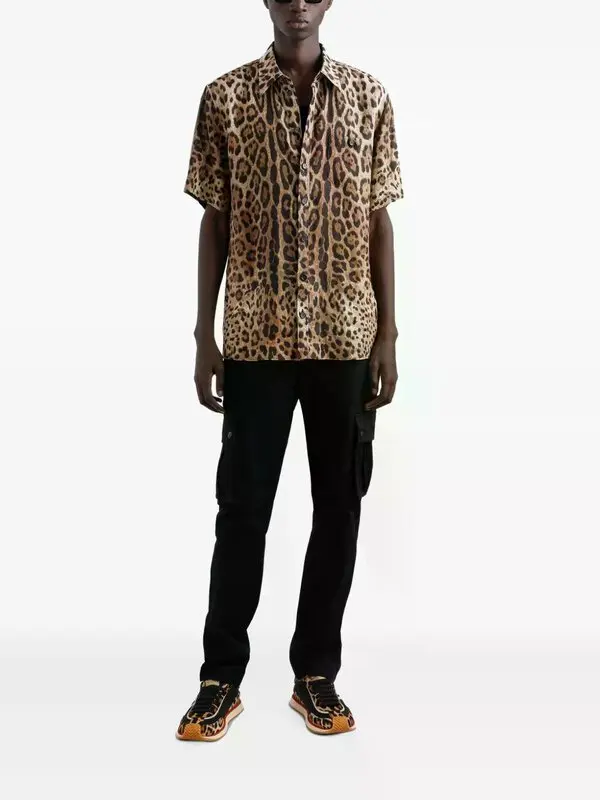 Dolce & Gabbana Leopard-print Shirt