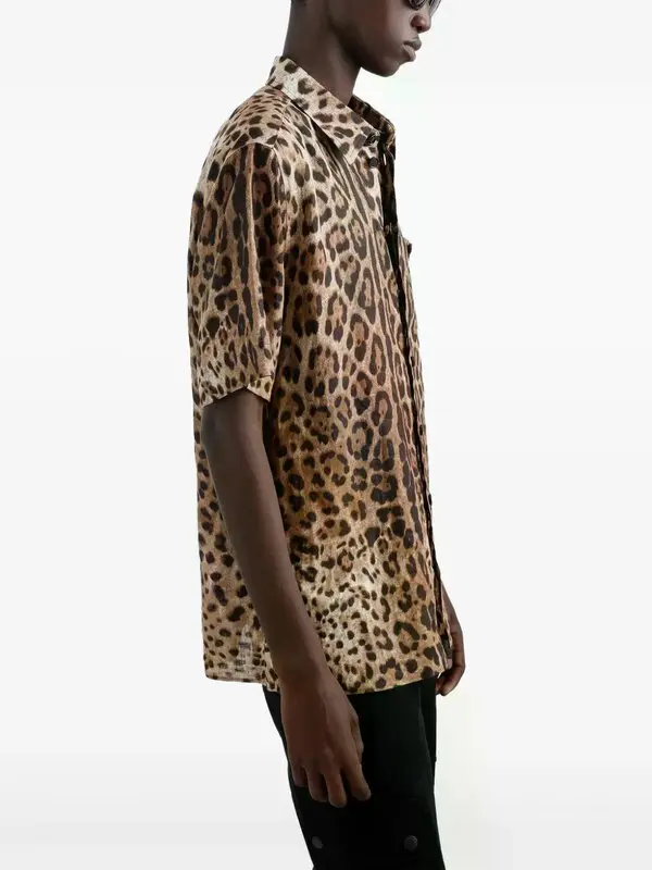 Dolce & Gabbana Leopard-print Shirt
