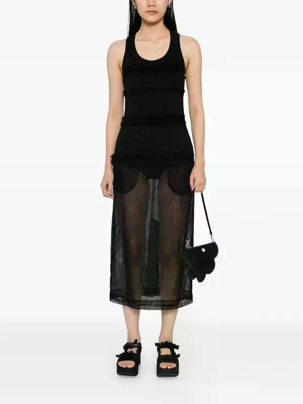 Simone Rocha Ruffled Tank Top