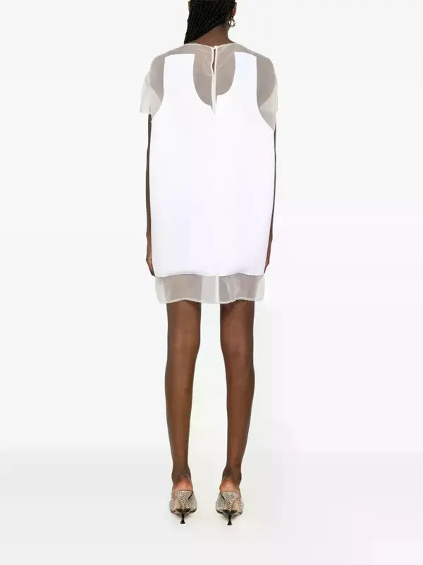 Khaite Winona Mini Dress - White