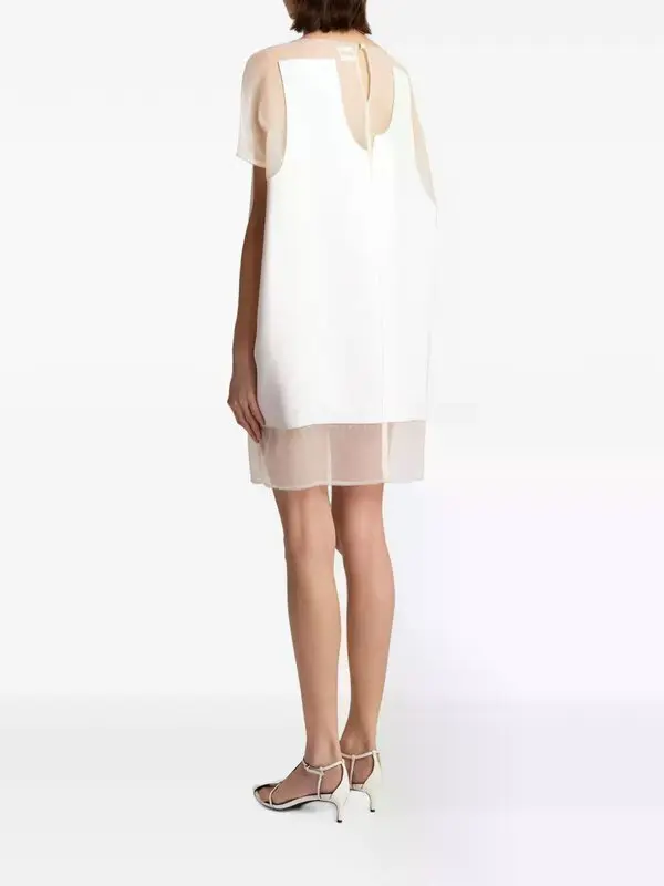 Khaite Winona Mini Dress - White