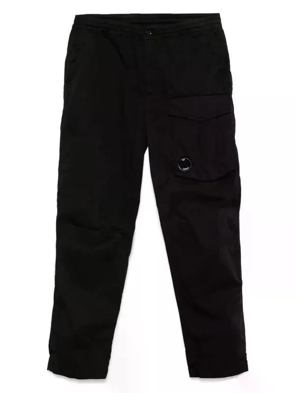 C.P. COMPANY Lens-detail Trousers - Black