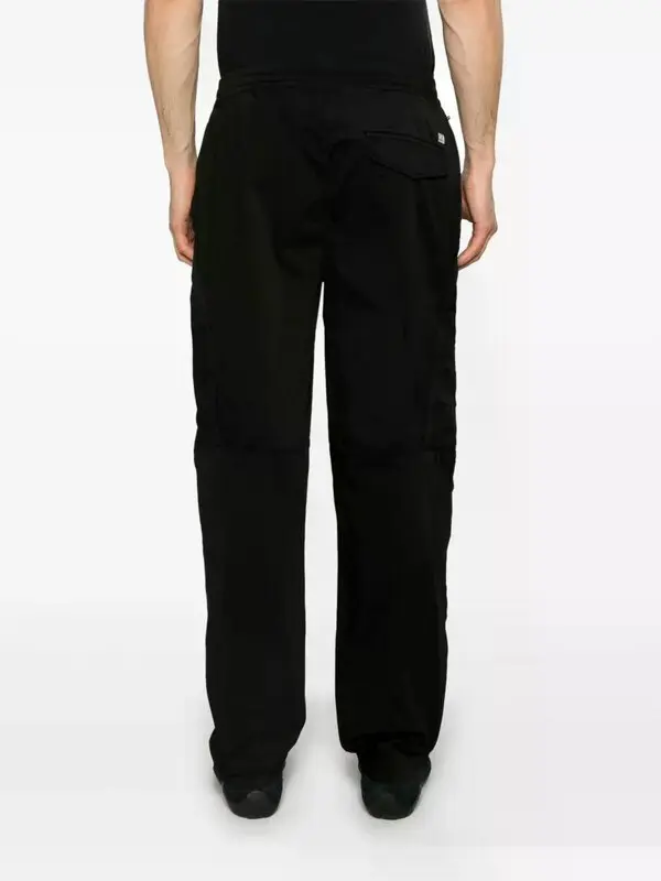 C.P. COMPANY Lens-detail Trousers - Black