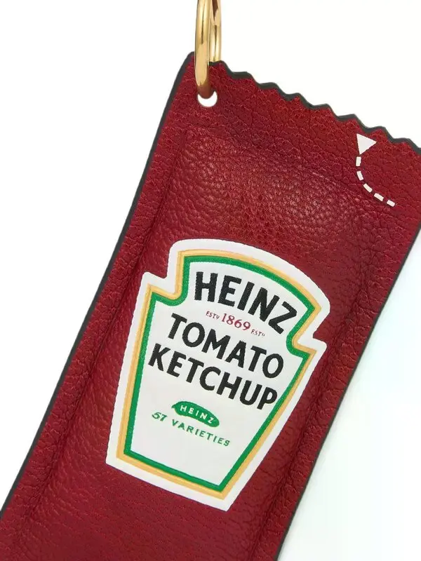 ANYA HINDMARCH X Heinz Ketchup Leather Keychain