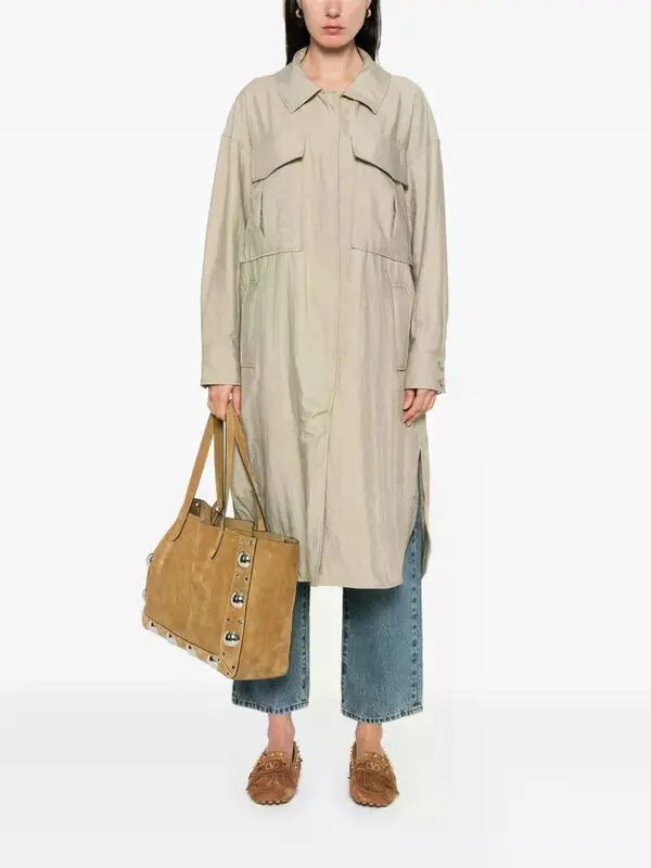 RAME Buttoned Trench Coat