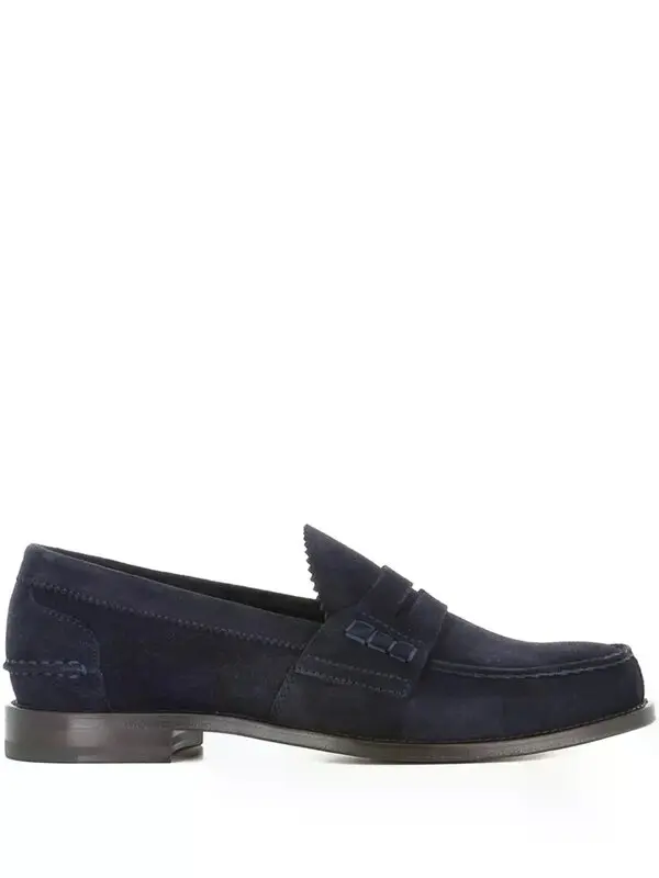TASSINARI Suede Penny Loafers