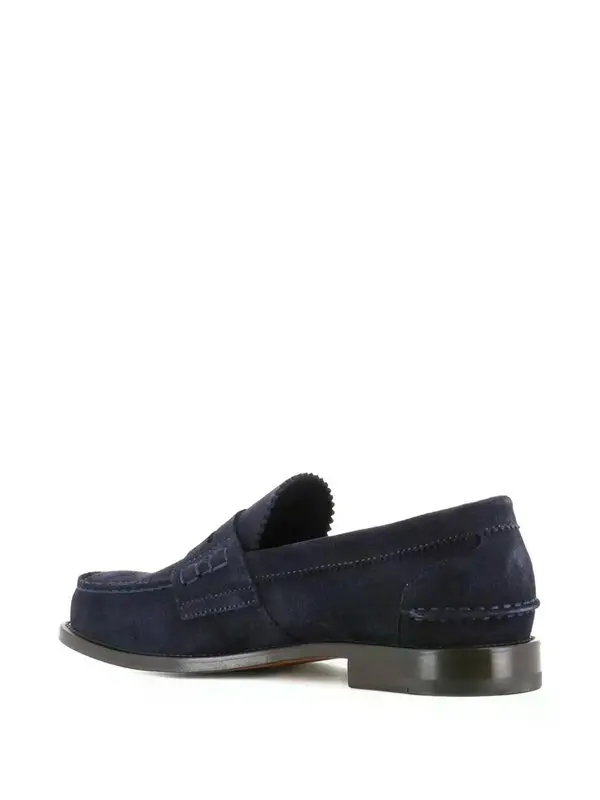 TASSINARI Suede Penny Loafers