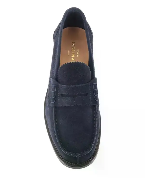 TASSINARI Suede Penny Loafers