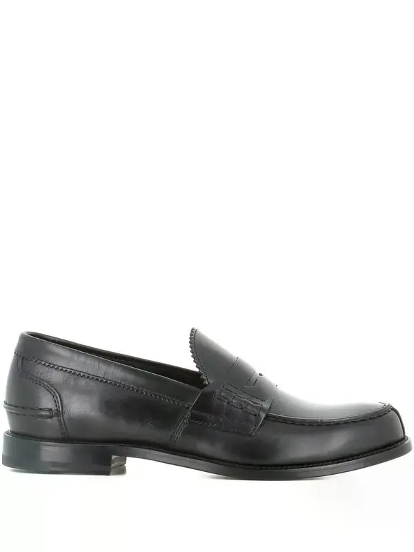 TASSINARI Leather Penny Loafers