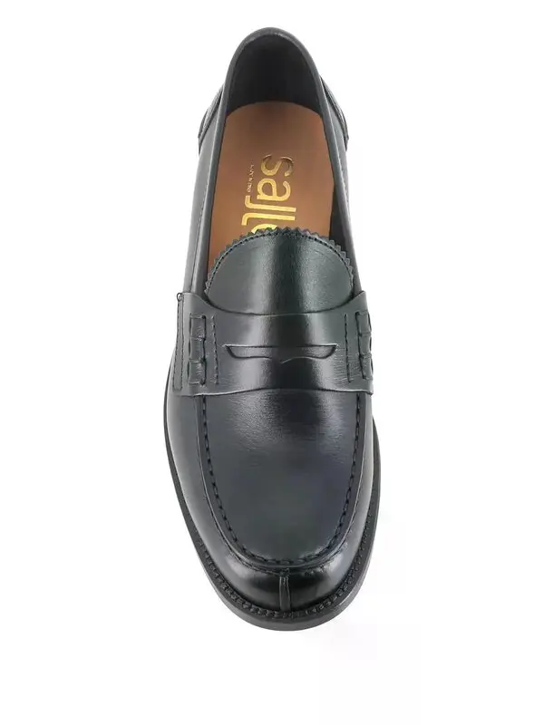 TASSINARI Leather Penny Loafers