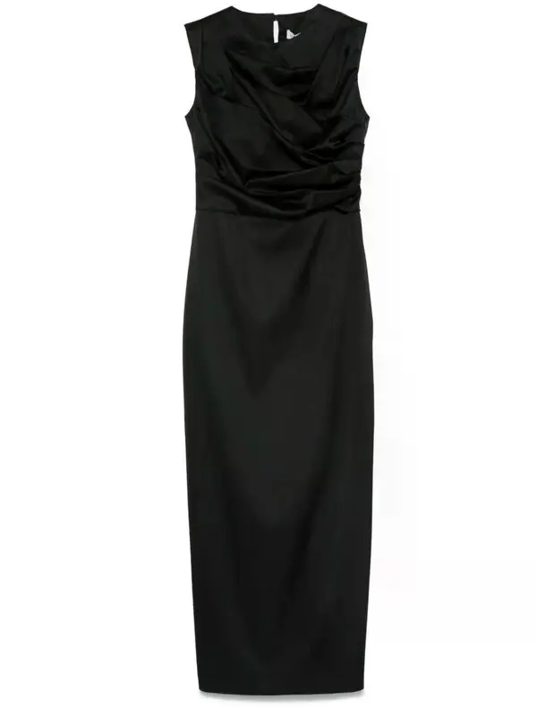 Viktor & Rolf Pleated Maxi Dress