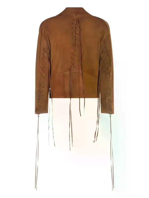 SALVATORE SANTORO Leather Biker Jacket