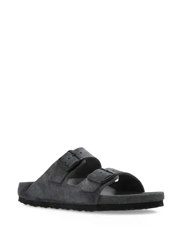 BIRKENSTOCK Arizona Double-buckle Slide Sandals - Grey