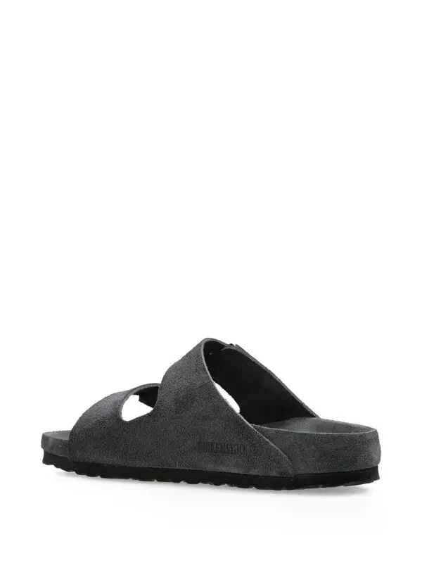 BIRKENSTOCK Arizona Double-buckle Slide Sandals - Grey