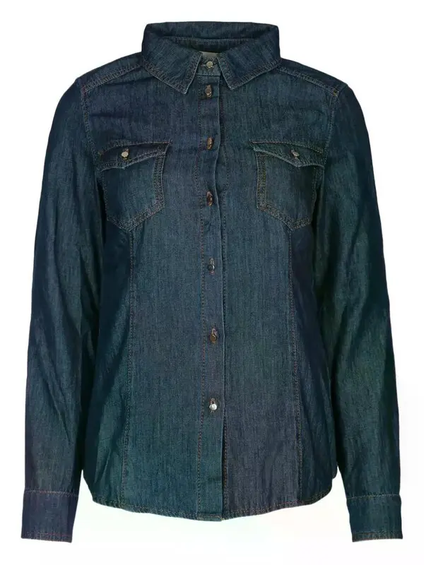 I BLUES Denim Button-up Shirt