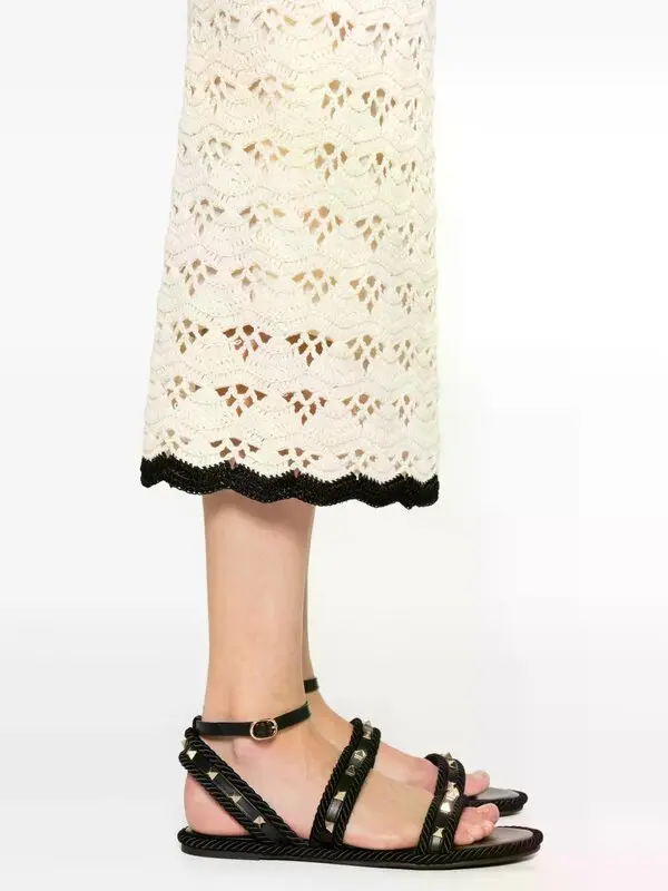 Zimmermann Rhiannon Midi Skirt - Neutrals