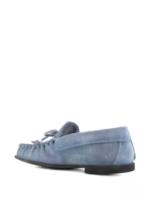 ALEXANDER HOTTO Suede Moccasin Loafers
