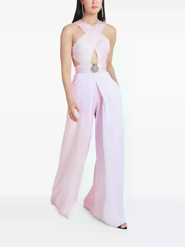 TEMPERLEY LONDON Cut-out Jumpsuit - Pink