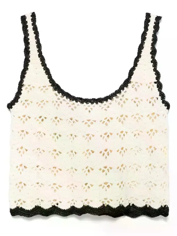 Zimmermann Rhiannon Crochet Tank - Neutrals