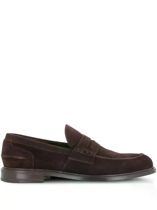 TASSINARI Suede Penny Loafers