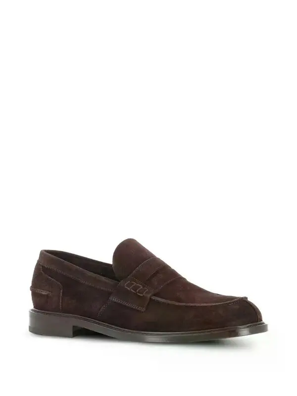 TASSINARI Suede Penny Loafers