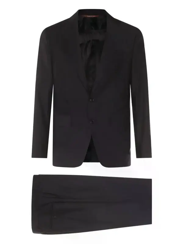Canali Wool Single-breasted Suit