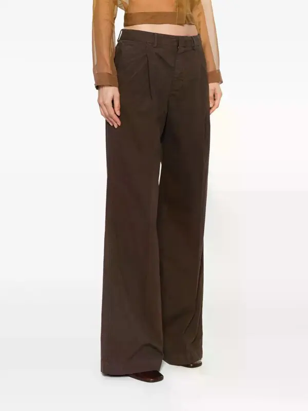 CELLAR DOOR Cotton Trousers