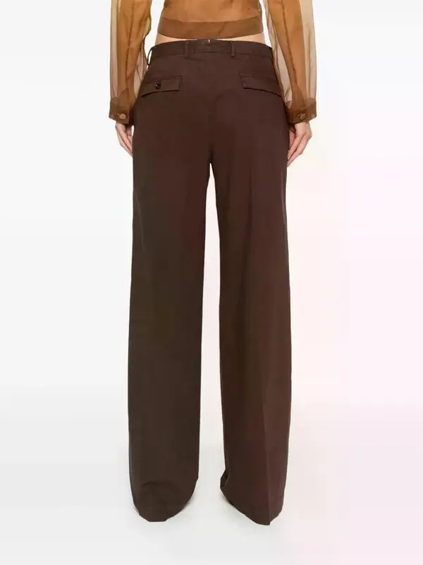 CELLAR DOOR Cotton Trousers