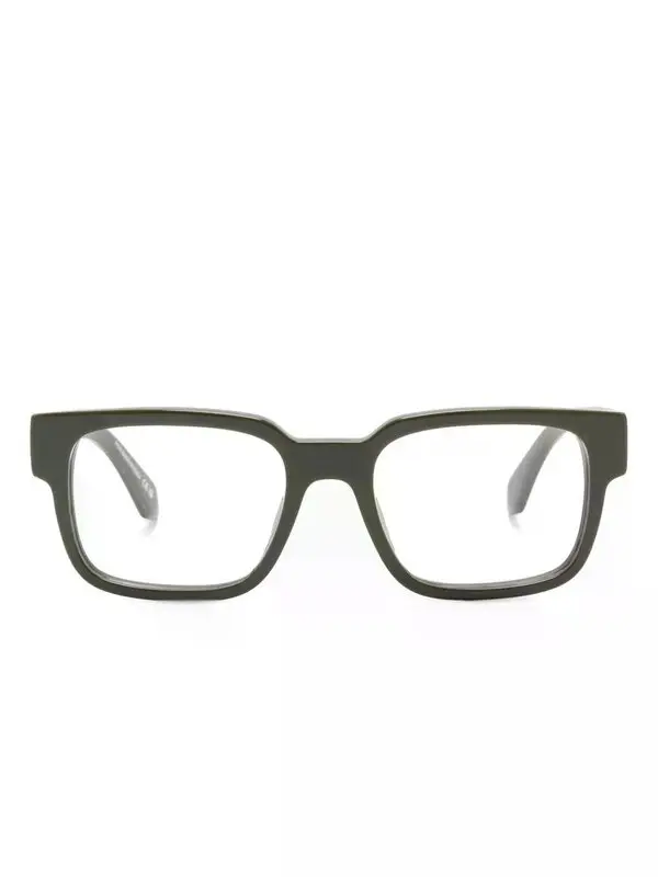 Off-White Square-frame Glasses - Green
