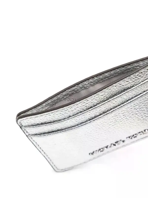 Michael Kors Jet Set Card Holder - Silver