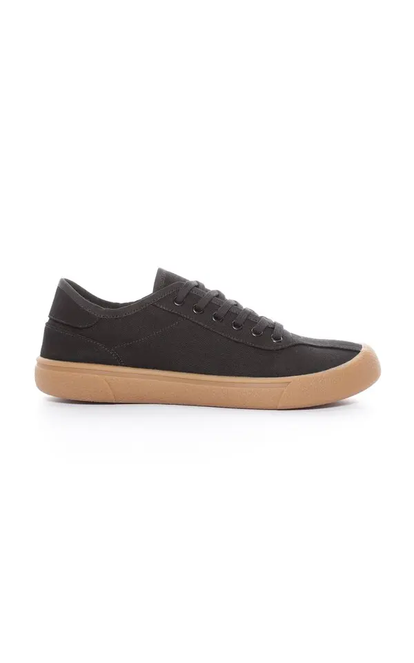 THE ROW Cotton Canvas Sneakers - Black