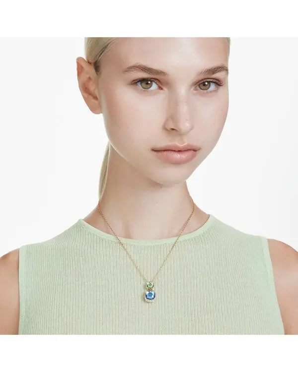 SWAROVSKI Chroma Crystal Pendant Necklace