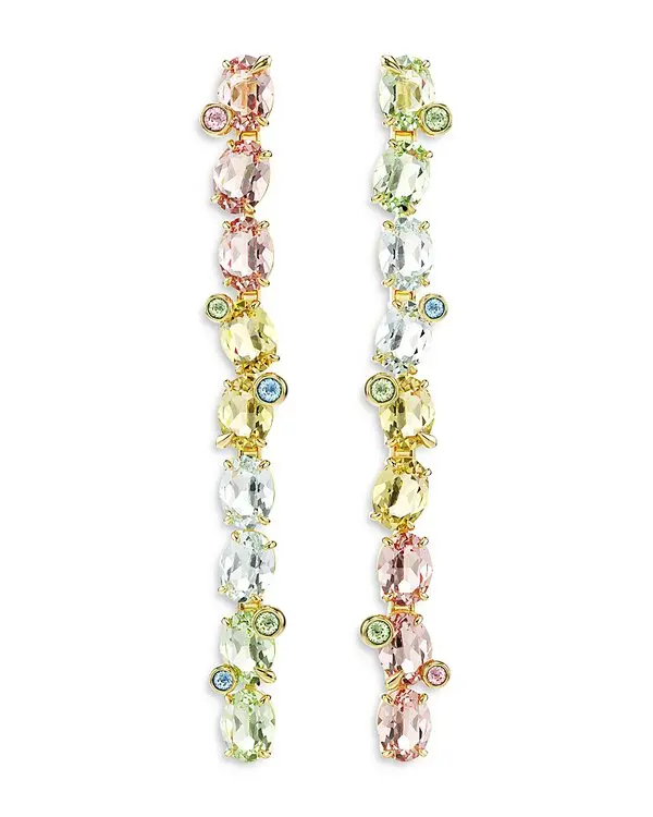 SWAROVSKI Gema Crystal Drop Earrings - Multi/gold