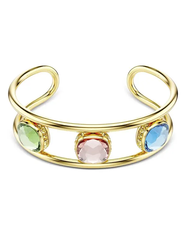 SWAROVSKI Chroma Crystal Reversible Cuff Bracelet - Multi/gold
