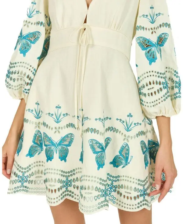 SECRET PON-PON Priscilla Embroidered Dress