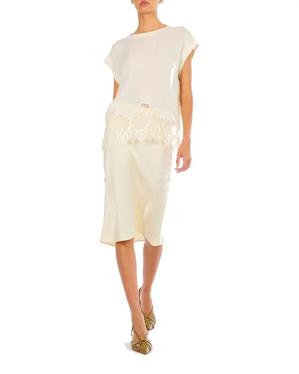 SECRET PON-PON Evrin Top - Butter Creme