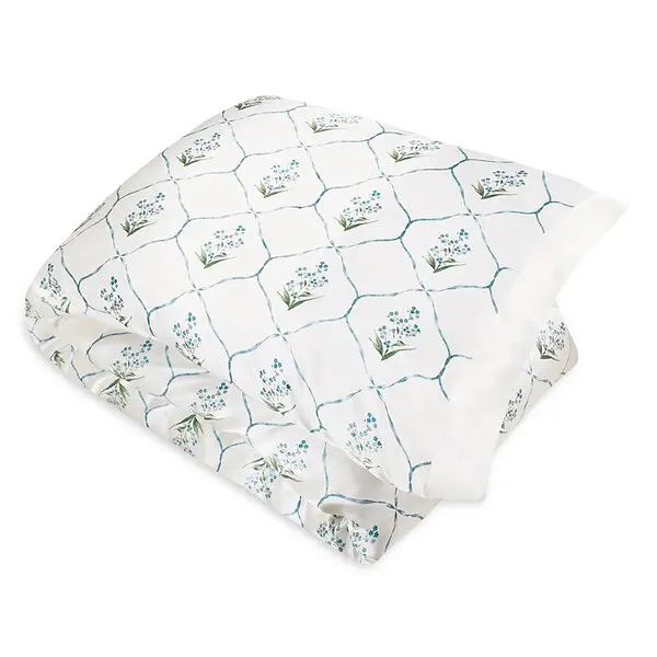 Gingerlily Silk Duvet Cover, King - Forget Me Not