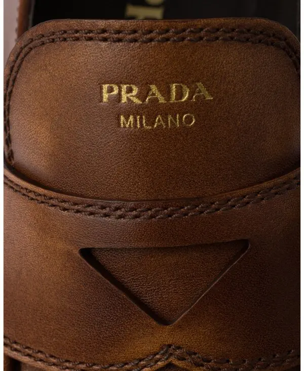 Prada Leather Loafers