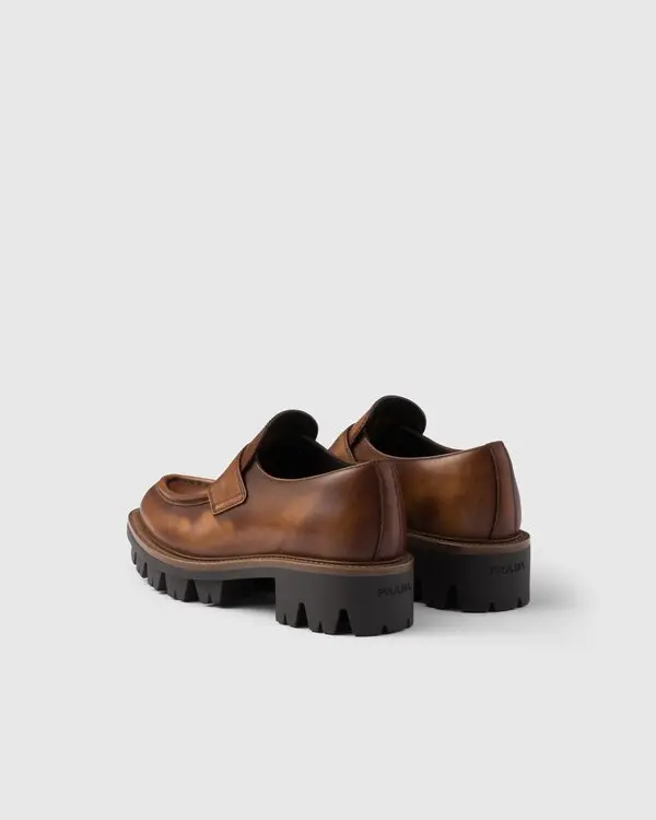 Prada Leather Loafers
