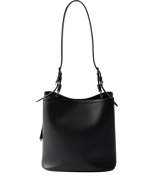 Prada Medium Leather Bag - Black