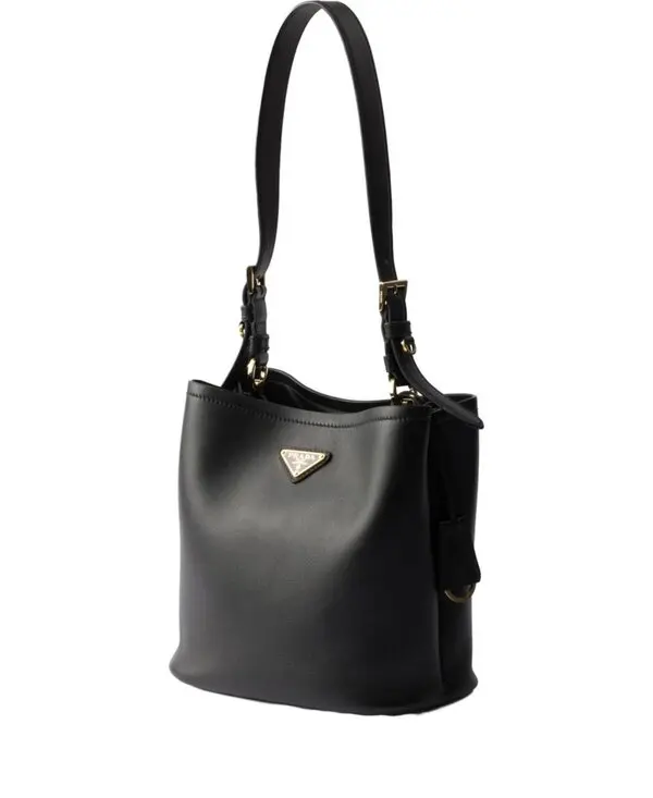 Prada Medium Leather Bag - Black