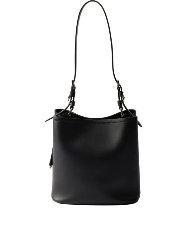 Prada Medium Leather Bag - Black