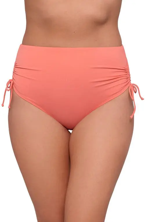 S3 APPAREL High Waist Adjustable Bikini Bottom - Watermelon
