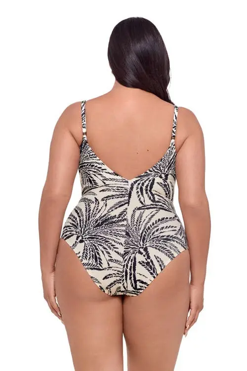 S3 APPAREL U-wire Adjustable One-piece Swimsuit - Palm Royale